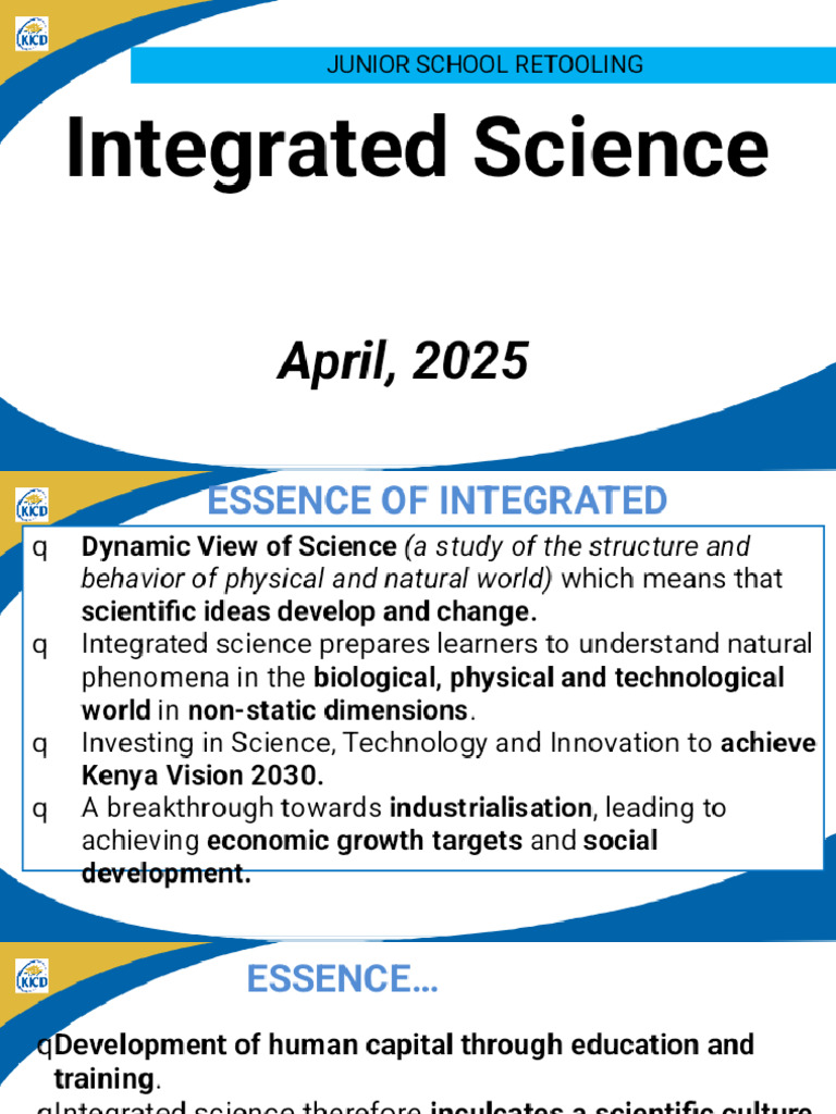 Integrated Science April Retooling 11.04.2025 - Phoenix | PDF