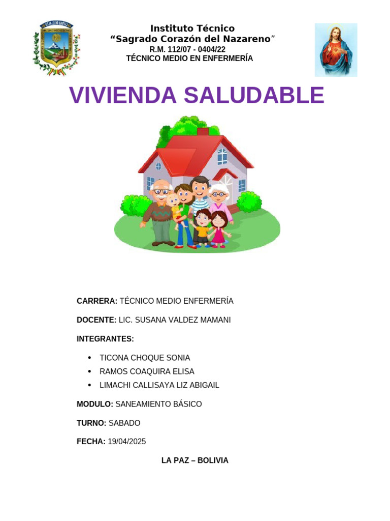 Vivienda Saludable | PDF | Residuos | Agua