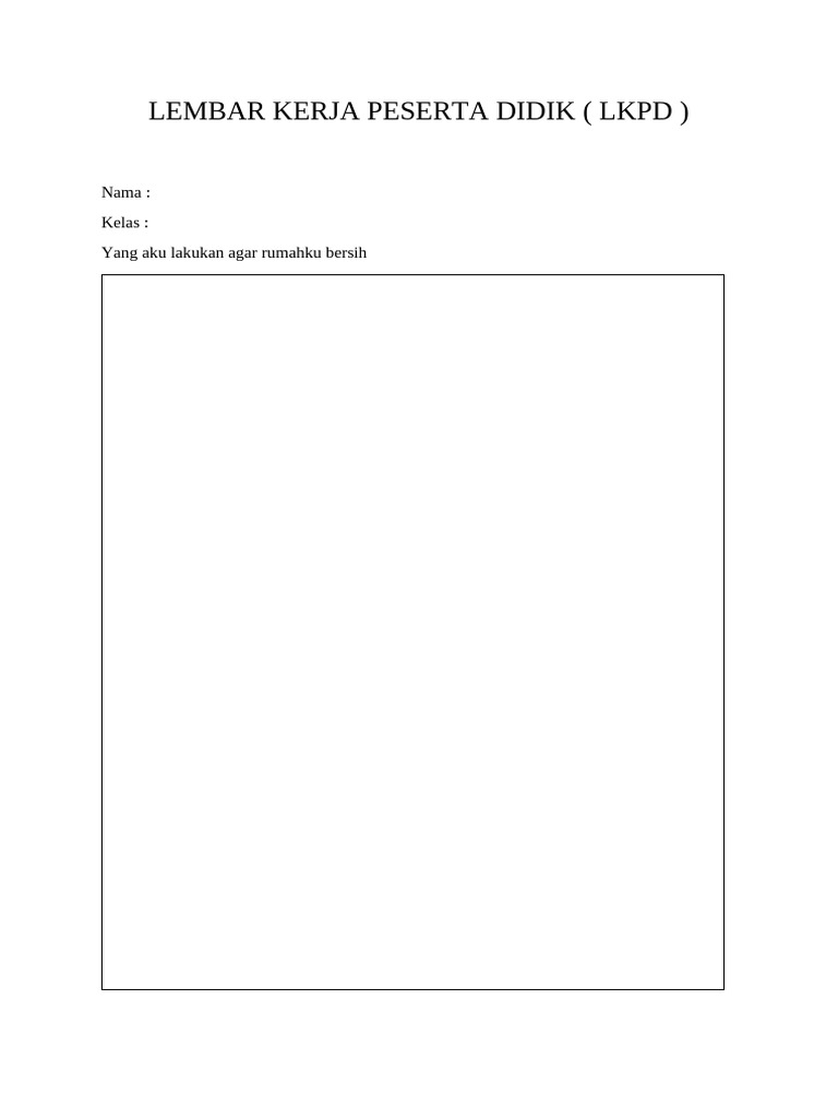 LKPD P5 Dan 2R | PDF