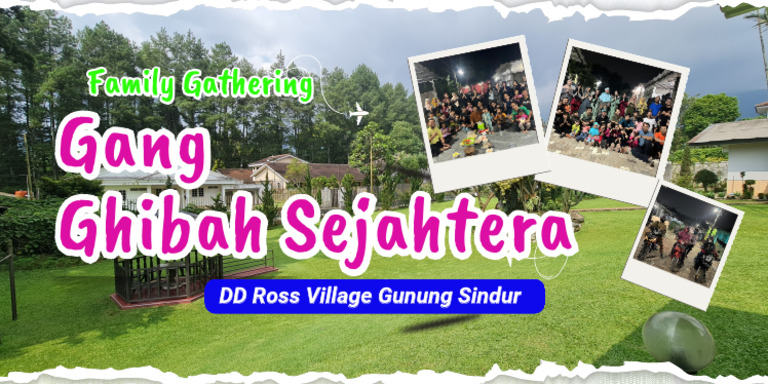 Green and White Creative Modern Family Gathering Banner (2) | PDF