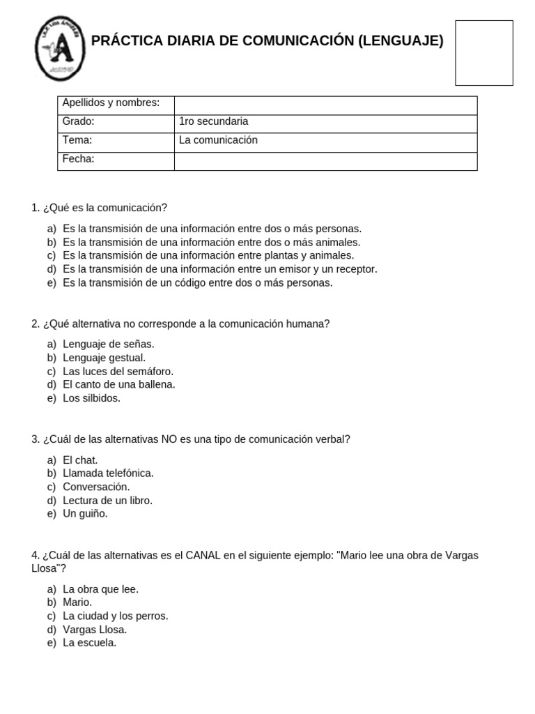 Practica Diaria 21 MARZO - 1RO SEC - 2 | PDF