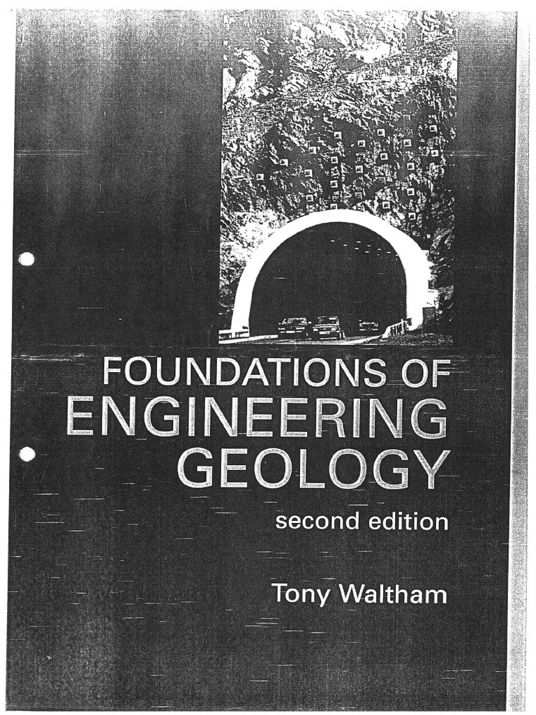 Foundations of Engineering Geology | PDF
