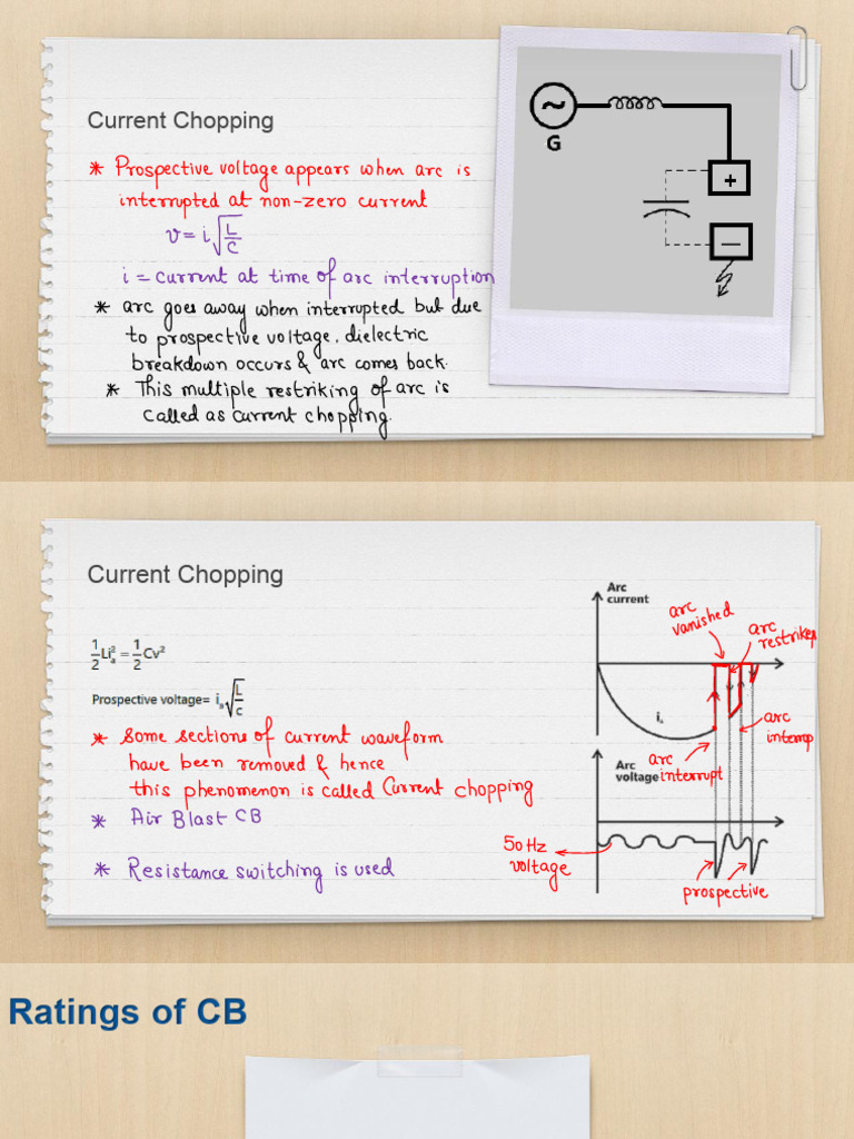 Lecture-63 Circuit Breaker Part-3 | PDF | Electric Arc | Insulator ...
