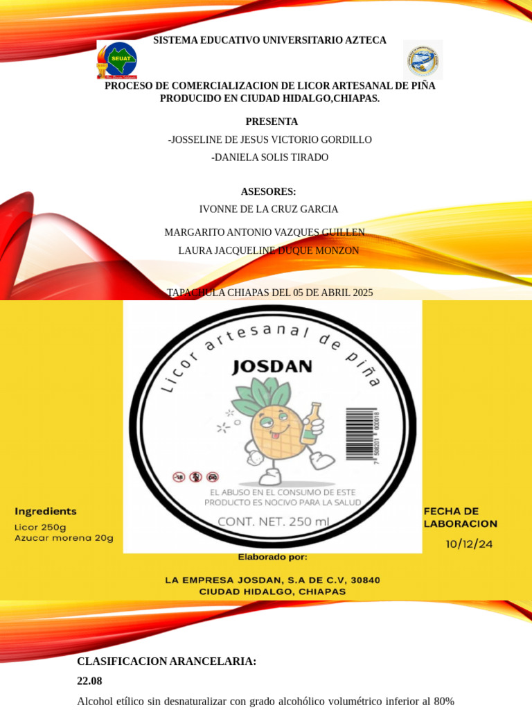 Josdan Diapositiva 5-A | PDF | México | Seguridad alimenticia