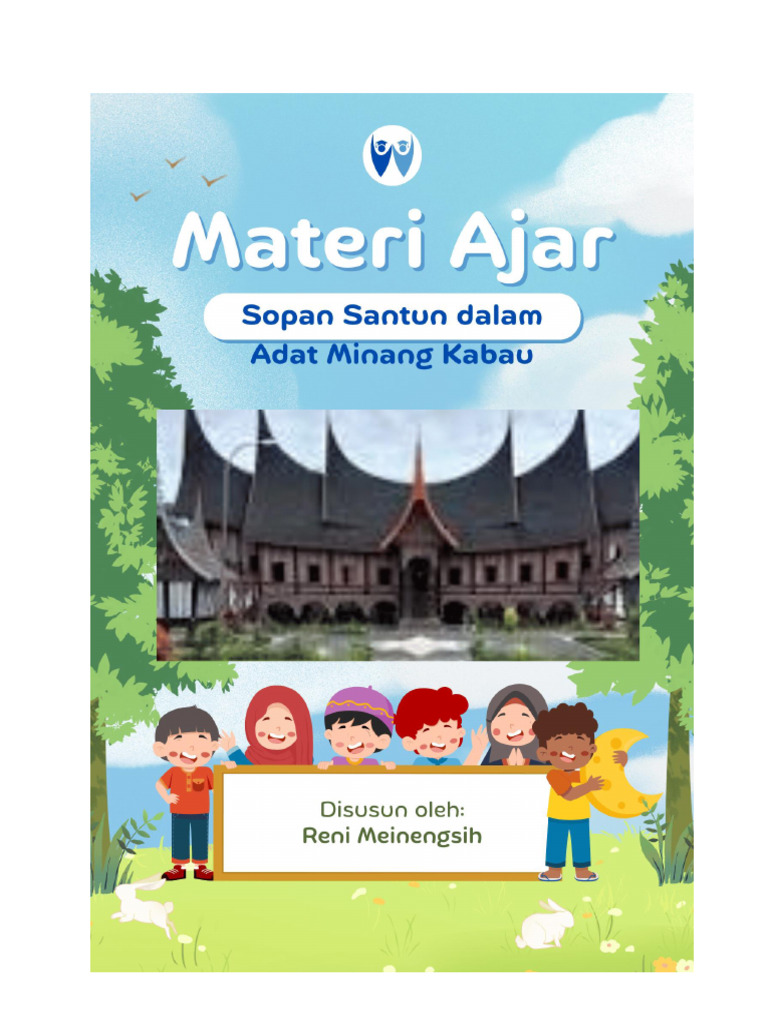 Sopan Santun dalam Adat Minangkabau | PDF