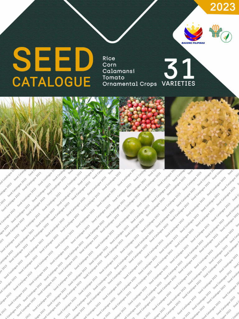 NSIC Seed Variety Catalogue 2023 | PDF | Rice | Organisms