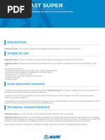 Mapegrout ME05 Technical Data Sheet | PDF | Concrete | Deep Foundation