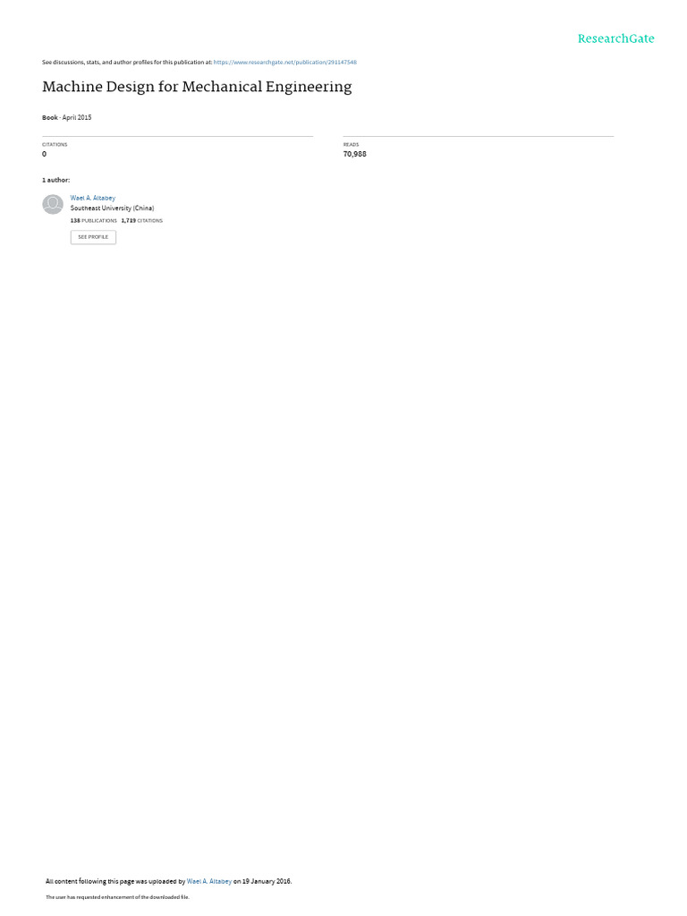Machine Design in Mechanical Engineering | PDF | Software | Websites