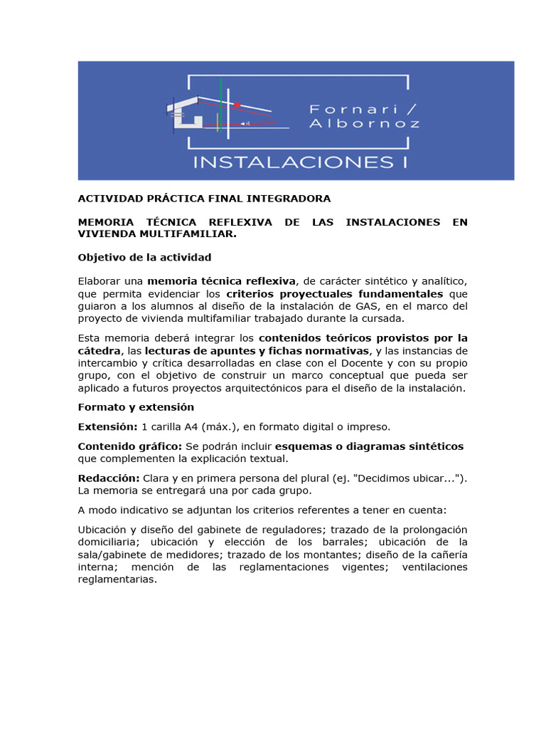 Actividad Práctica Final Integradora GAS | PDF