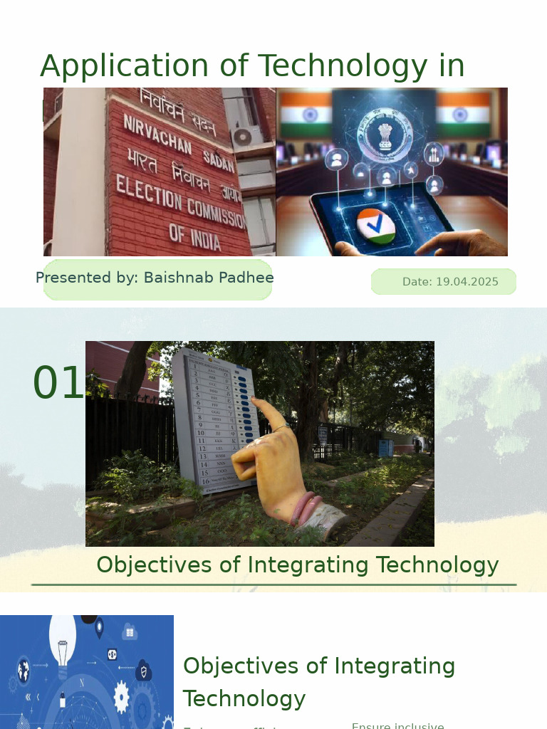 Technology's Role in Modern Elections | PDF | Electronic Voting ...