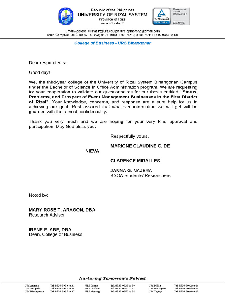 Pre Test Letter MCJ | PDF