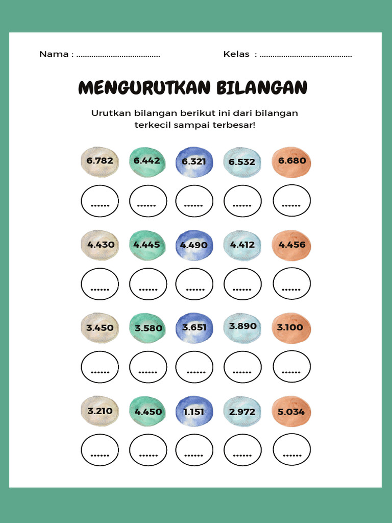 matematika bilangan cacah | PDF