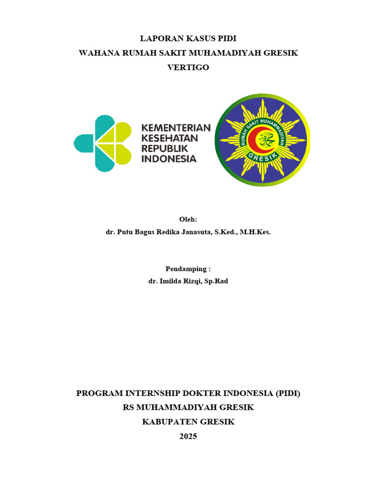 Laporan Kasus Iship - Vertigo | PDF