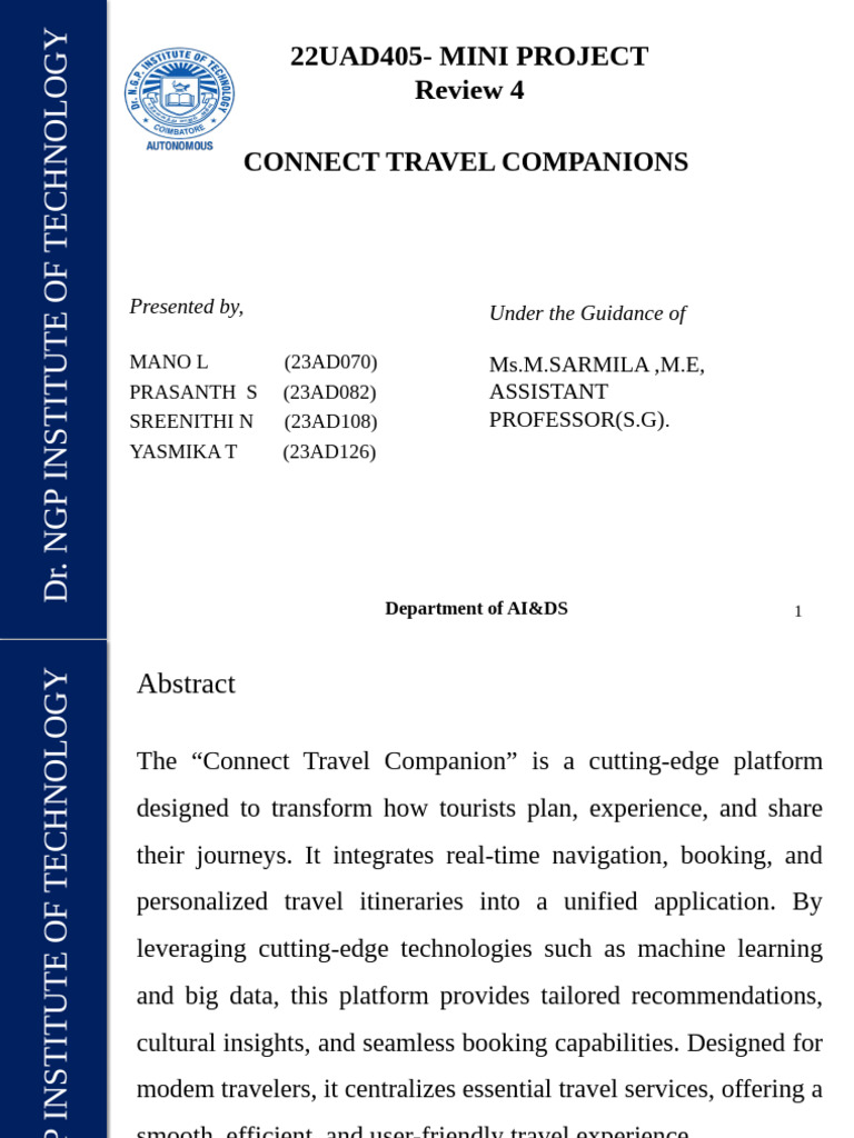 Mini Project Review 4 | PDF | Cloud Computing | Mobile App