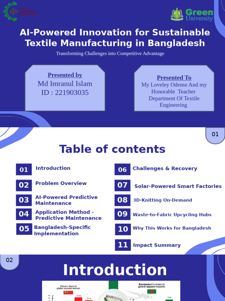 TEX FEST Innovation Ideas Presentation | PDF | Textiles | Recycling