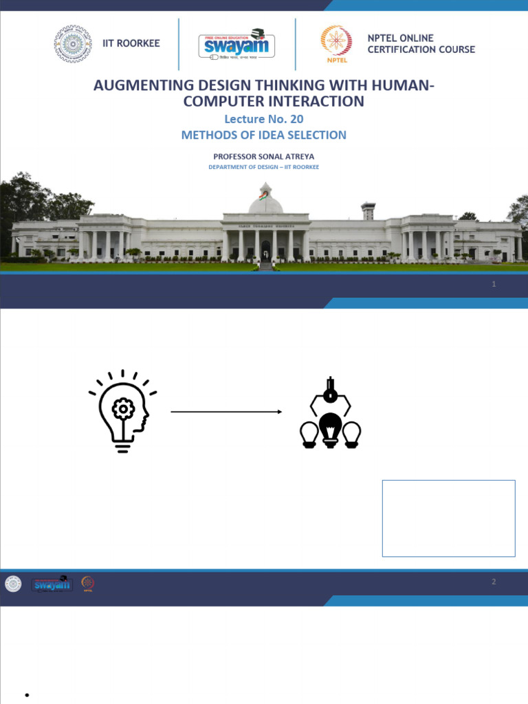 Methods for Effective Idea Selection | PDF | Design Thinking | Matrix ...