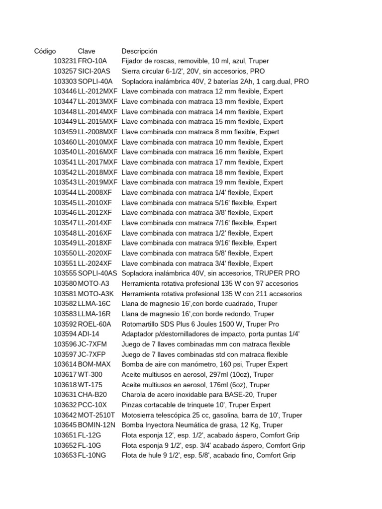 Catálogo Truper 2025 PDF Descargar | PDF