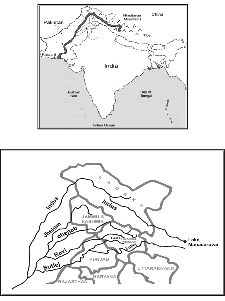 Indus River Map 273 | PDF