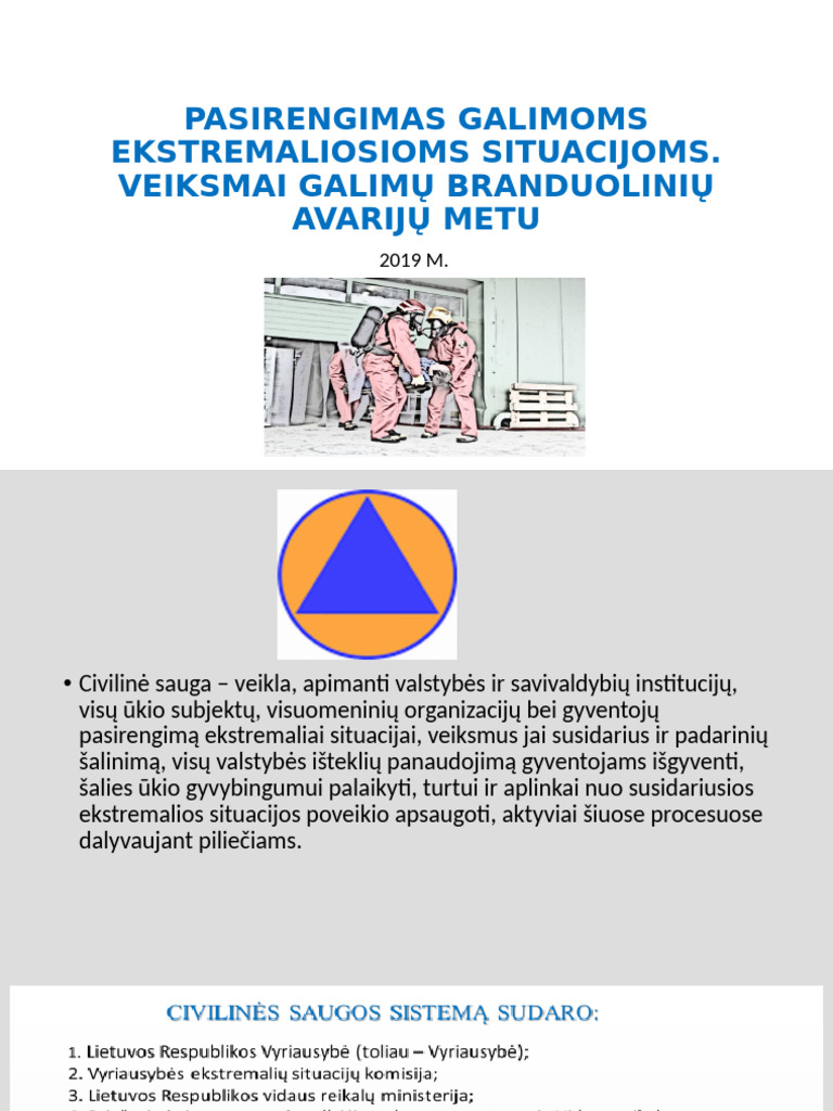 2019 - 12-05 Civilinė Sauga | PDF