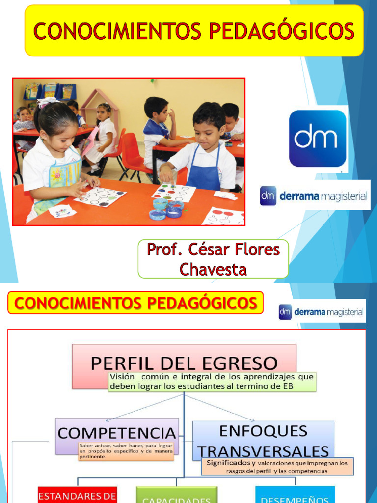 Conoc. Pedagógicos. Enfoques Sutep Vii | PDF | Enseñando | Aprendizaje