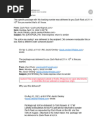 PTR Event Descriptions - 20230221 - 0 | PDF | United States Postal ...