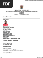 Dwu Non School Leaver Application Form | PDF | Science | Mathematics