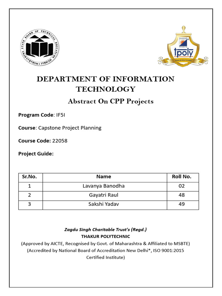 Abstract On CPP Project (grp-6) | PDF | Mobile App | Machine Learning