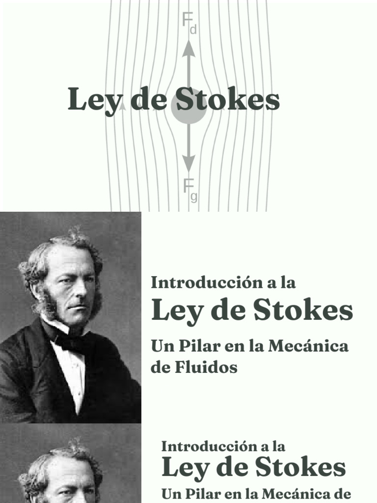 Ley de Stokes PDF | PDF | Viscosidad | Arrastrar (Física)