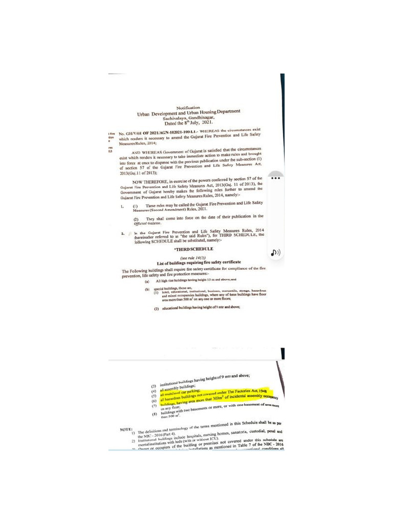 Notification - Non Req of NOC Renewal | PDF