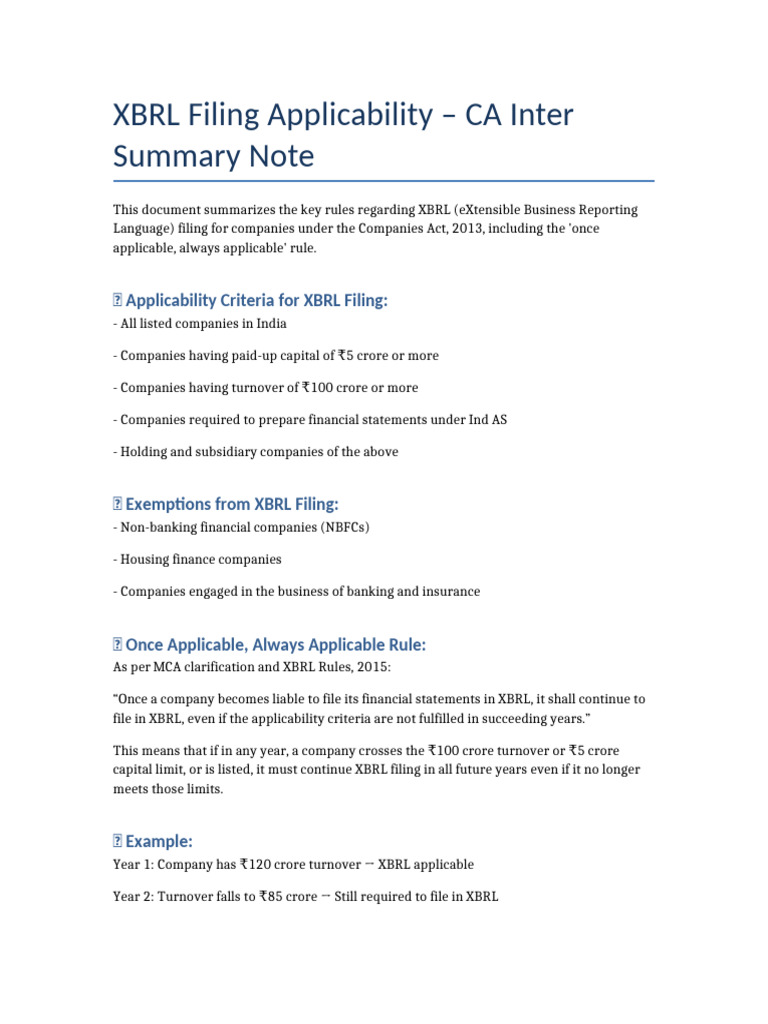 XBRL Filing CA Inter Summary | PDF