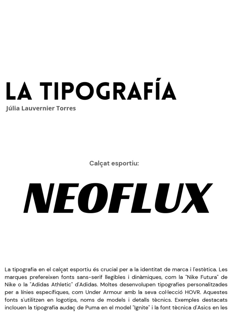 Neoflux | PDF