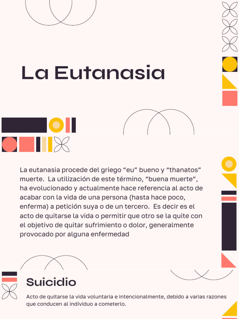 La Eutanasia | PDF