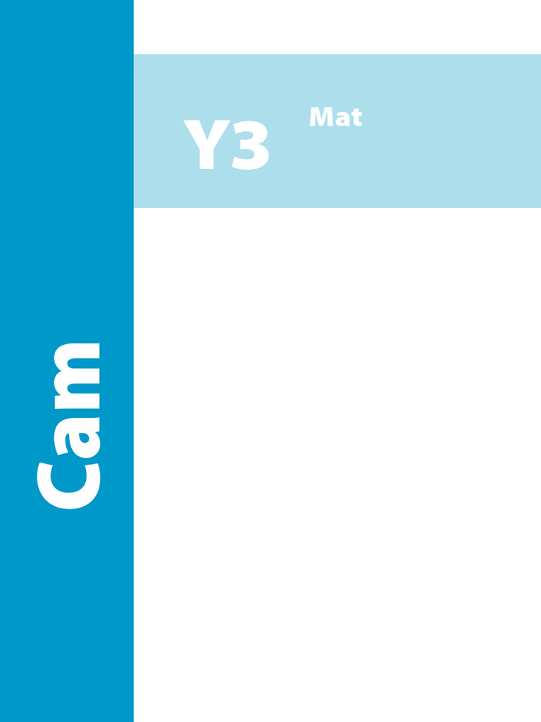 Year 3 Mathematics Test Exercises | PDF