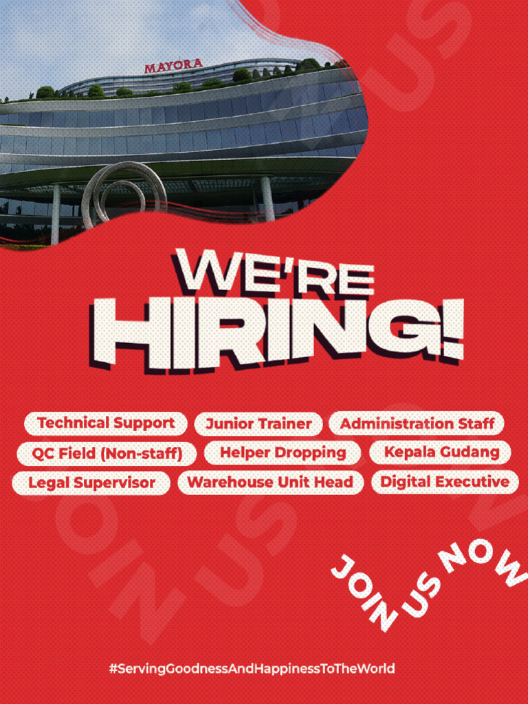 Mayora Group Are Hiring 1744726515 | PDF