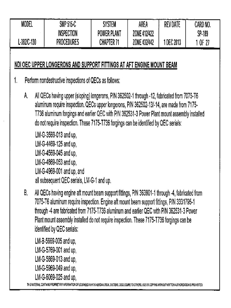 SP 189 | PDF