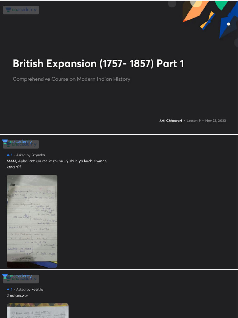 British Expansion 1757 - 1857 Par No Anno 1703134896883 | PDF