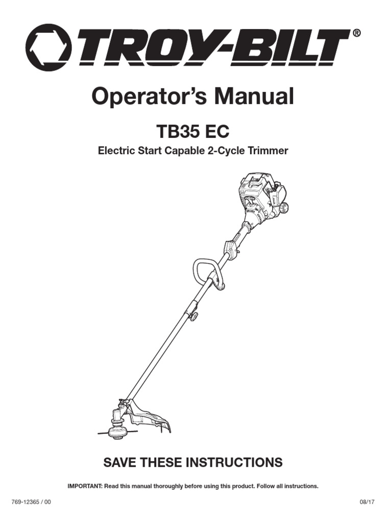 769-12365 | PDF | Screw | Gasoline