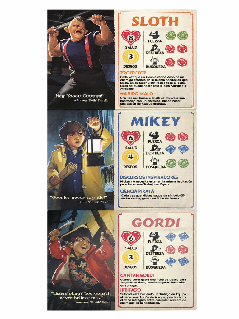Cartas de personaje | PDF