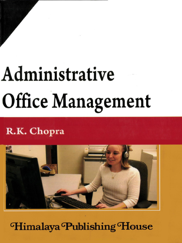 Administrative Office Management (R. K. Chopra) (Z-Library) | PDF ...