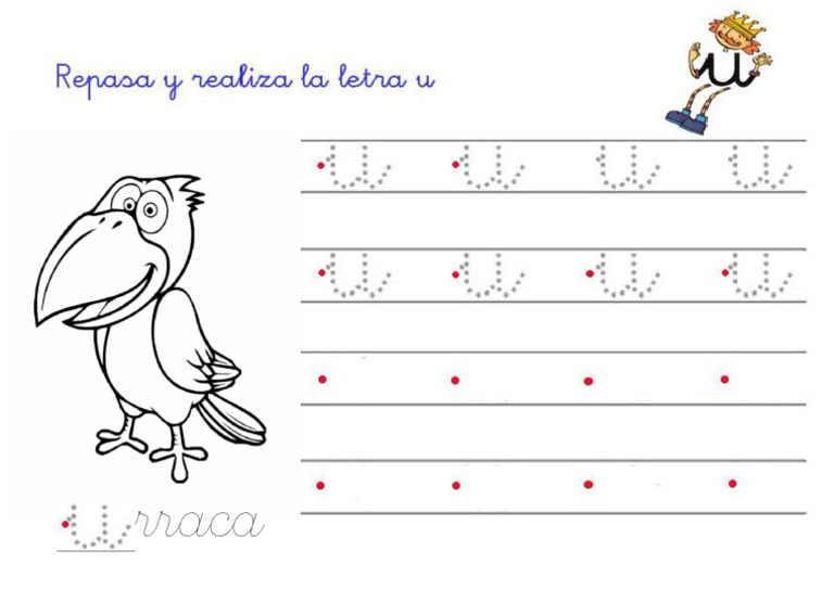 Las Vocales La U | PDF