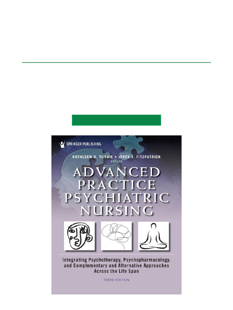 Advanced Practice Psychiatric Nursing Guide | PDF | Psychotherapy ...