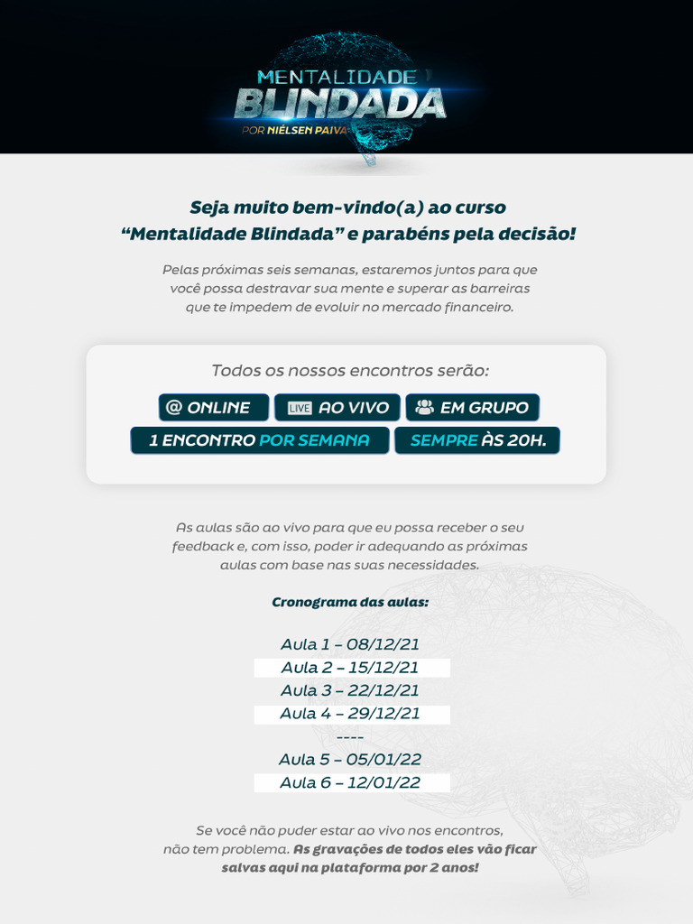 mentalidade-blindada-boas-vindas | PDF