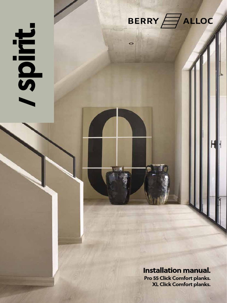 Spirit Installation Manual Pro XL 5g 11-23 - LVT - Berryalloc - Ins ...