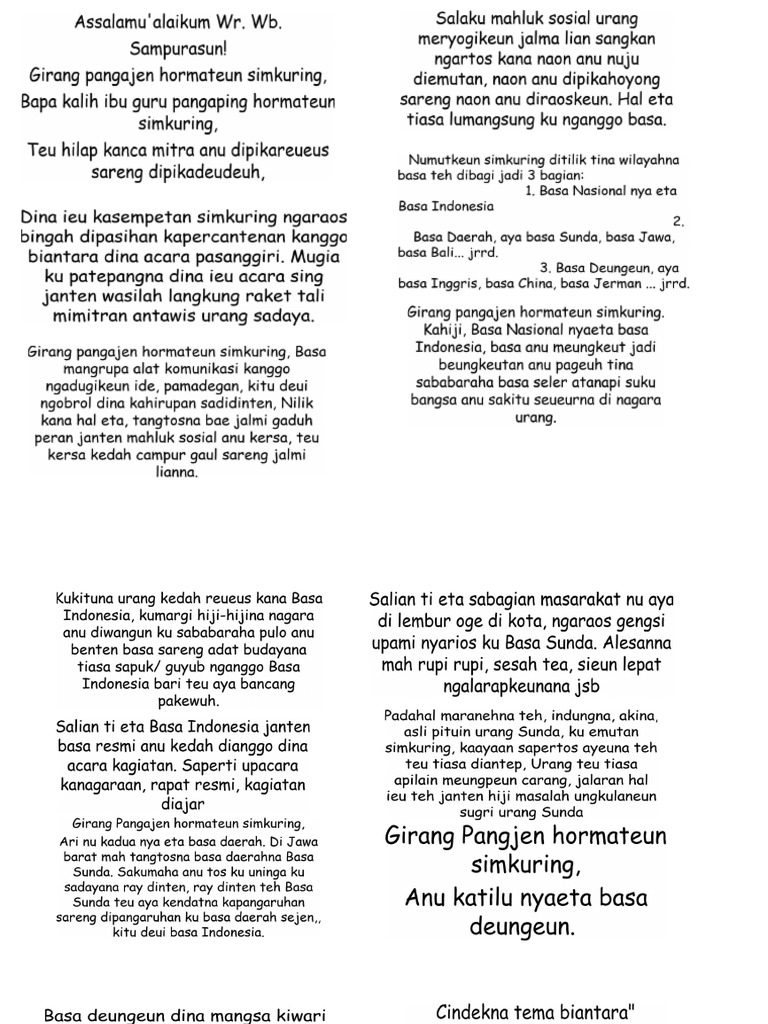 Teks Biantara - ILIDE - INFO Platform PDF Viewer | PDF