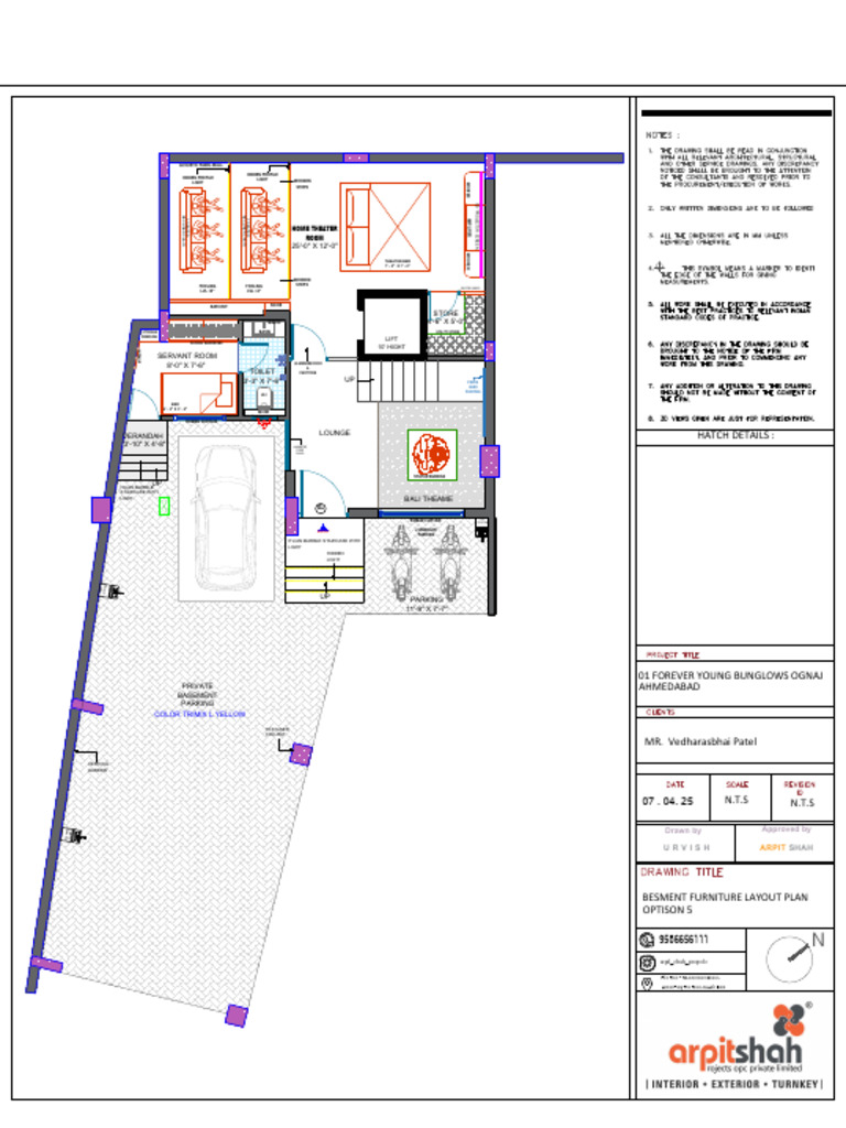 Vedharasbhai Patel FURNITURE LAYOUT PLAN OPTISON-5 NEW | PDF | Home | Interior Design