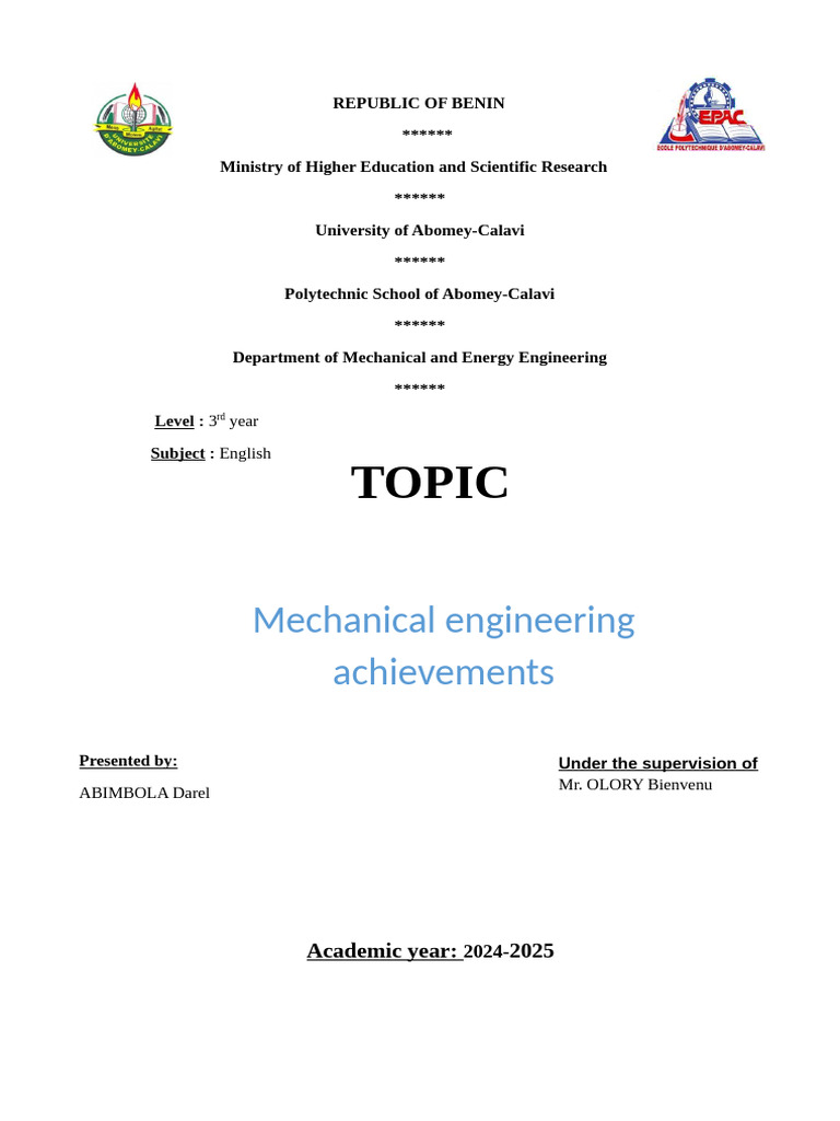 1collection Des Exposes Gme3-Gmp3 2024-2025 | PDF | Welding | Construction