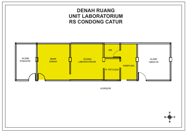 Denah Ruang Laboratorium | PDF