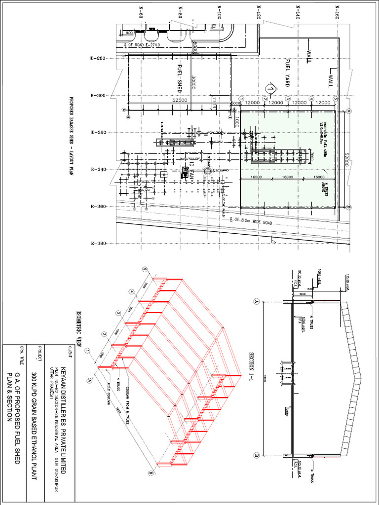 Revised Ga of Fuel Shed | PDF