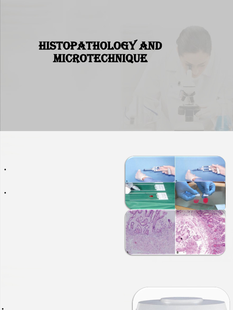 Histopathology, Microtechnic and Fixation | PDF | Fixation (Histology ...