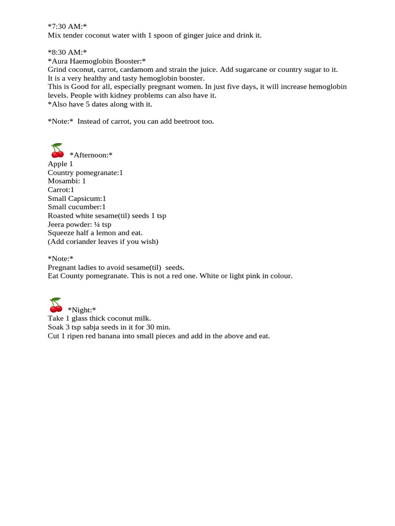 Aura Diet | PDF